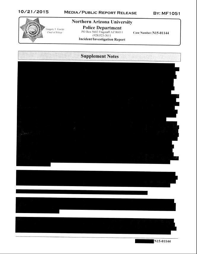NAUPD releases redacted shooting report, video | Crime and Courts ...