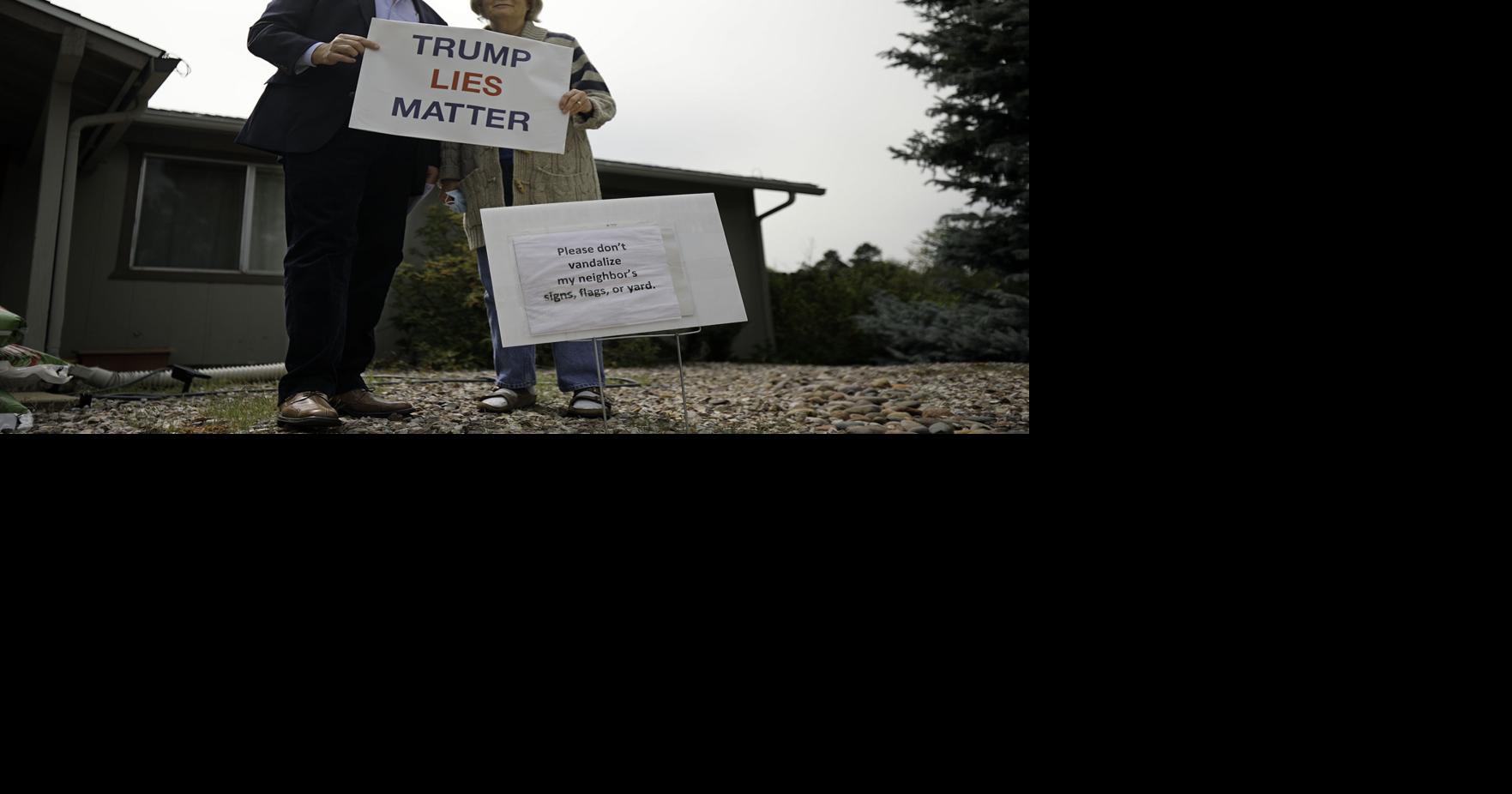 Sign of the times in this divisive political season | Local News ...