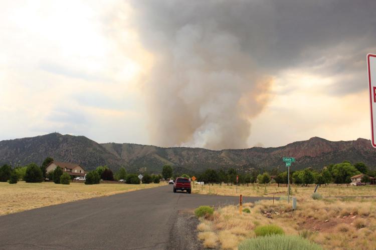 Seeking shelter from the Museum Fire at Sinagua Middle School | Local ...