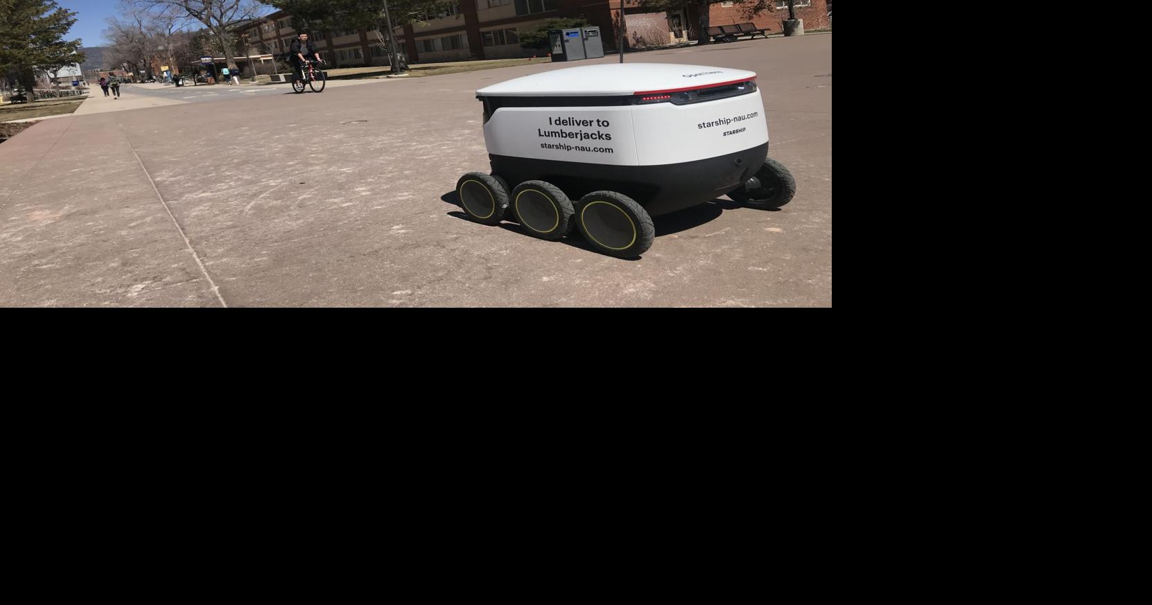 'Hello, here is your delivery': NAU launches fleet of autonomous food ...