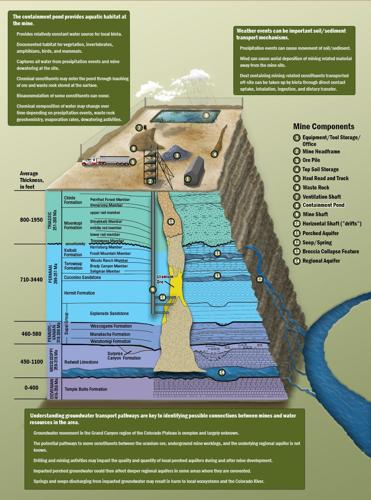 uranium mining process flow diagram