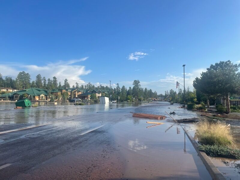 South rim of Grand Canyon sees major flooding | Weather | azdailysun.com