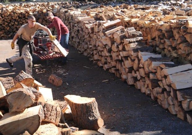 Striking the right cord: NAFB offers firewood