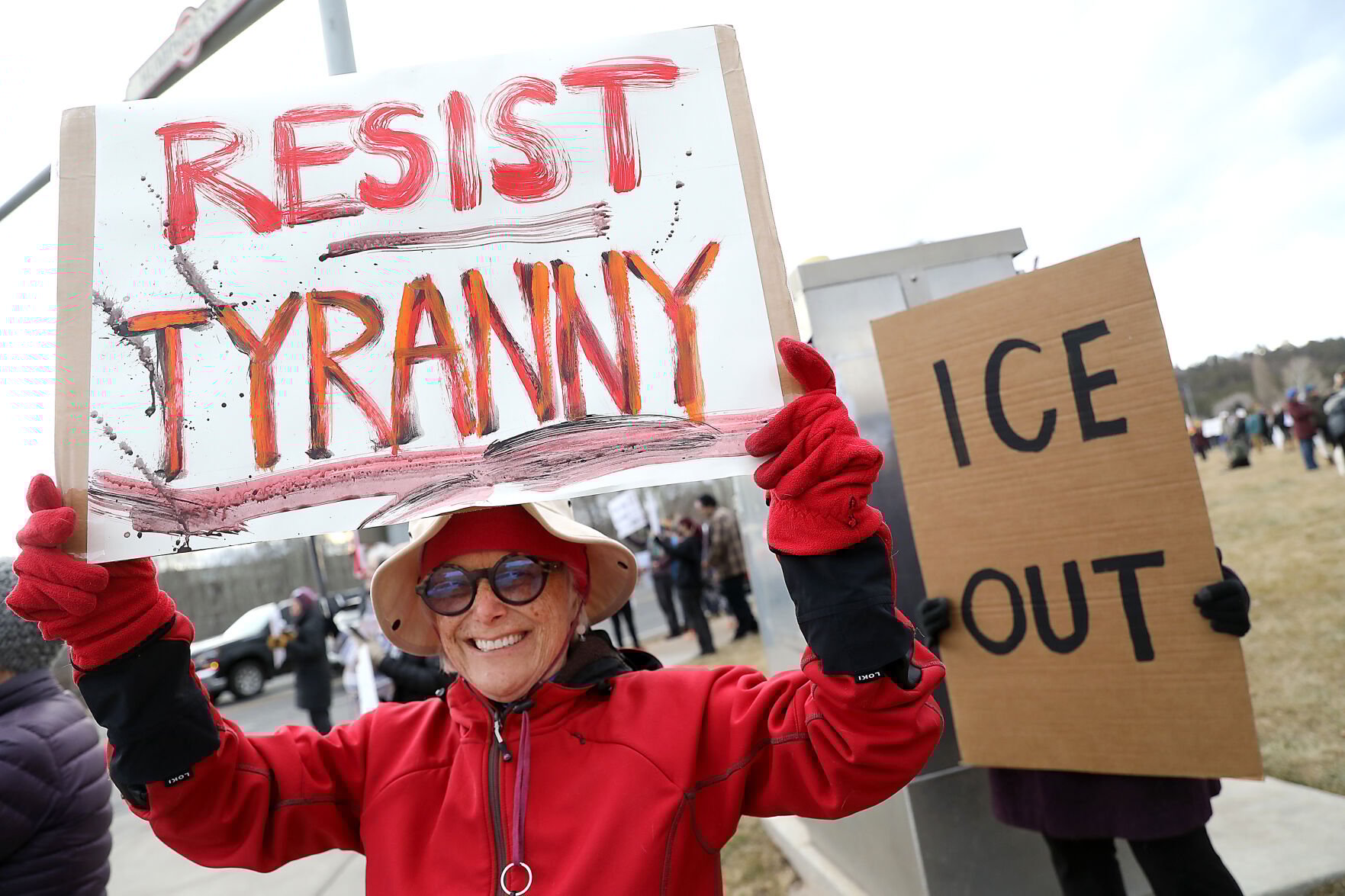 Gallery: Flagstaff protests ICE day before shooting in Minneapolis ...