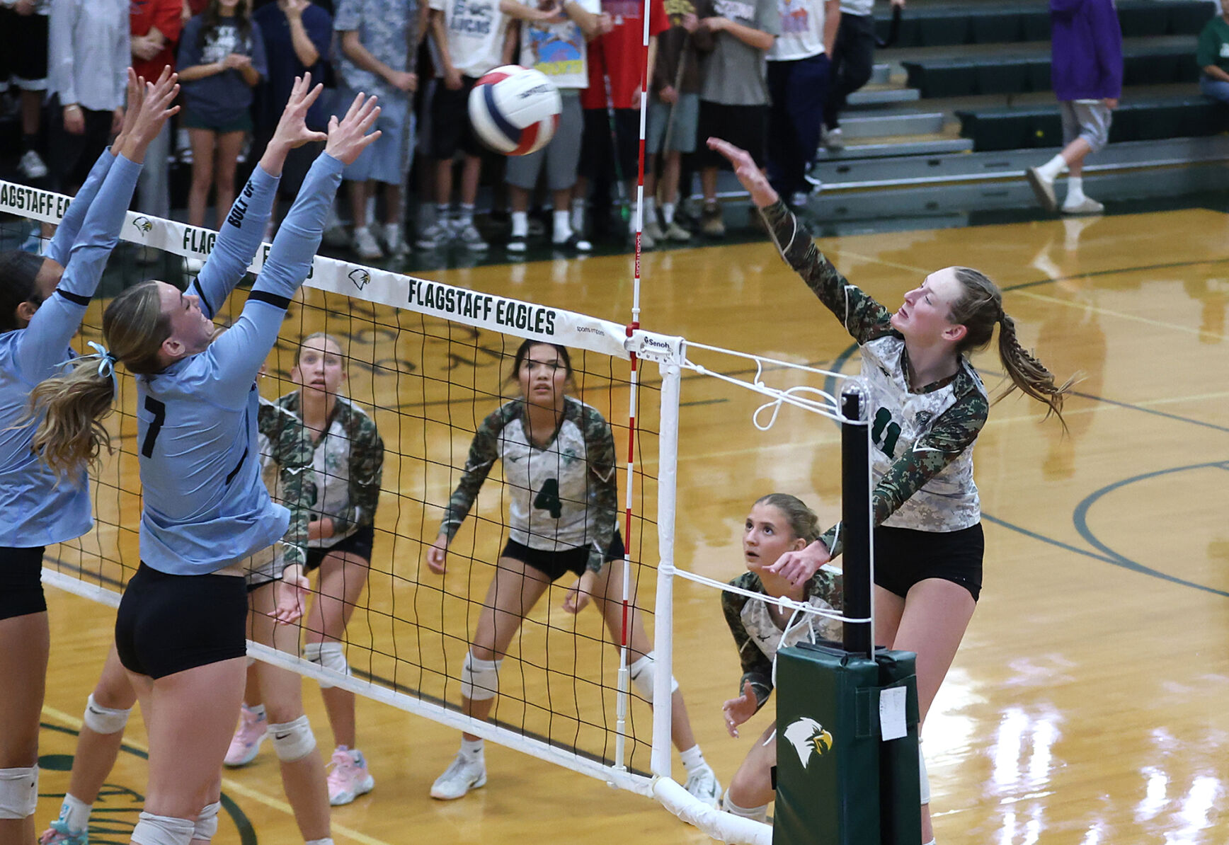 Flagstaff volleyball's season ends in 5-set quarterfinal to Mica ...