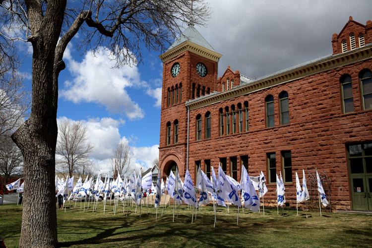 Gallery: Memorial flags in place for Field of Hope near Coconino County ...