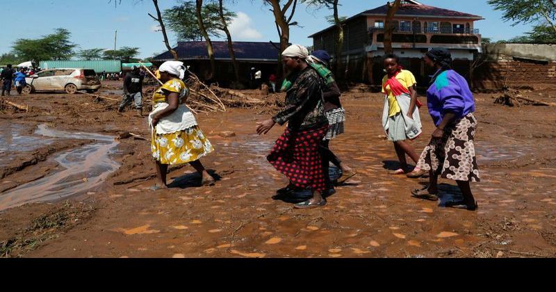 Flash floods, landslide kill at least 45 in central Kenya ...