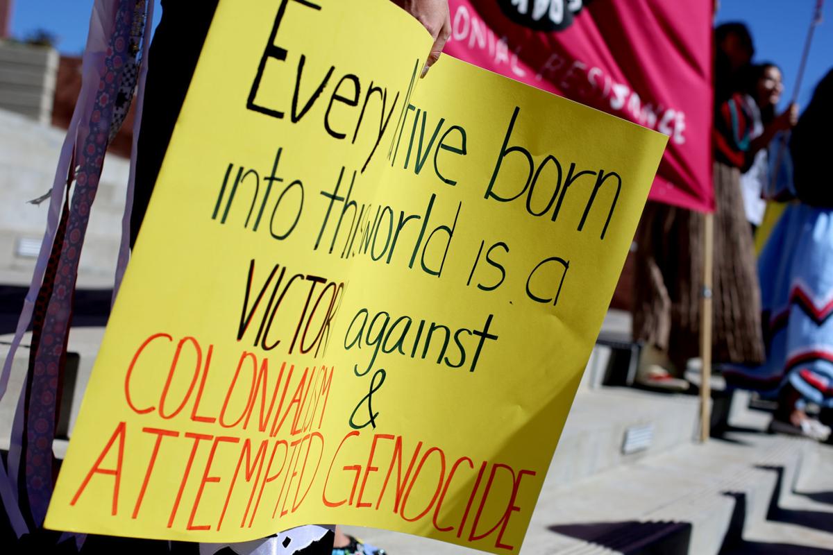 NAU students protest Columbus Day | Local | azdailysun.com