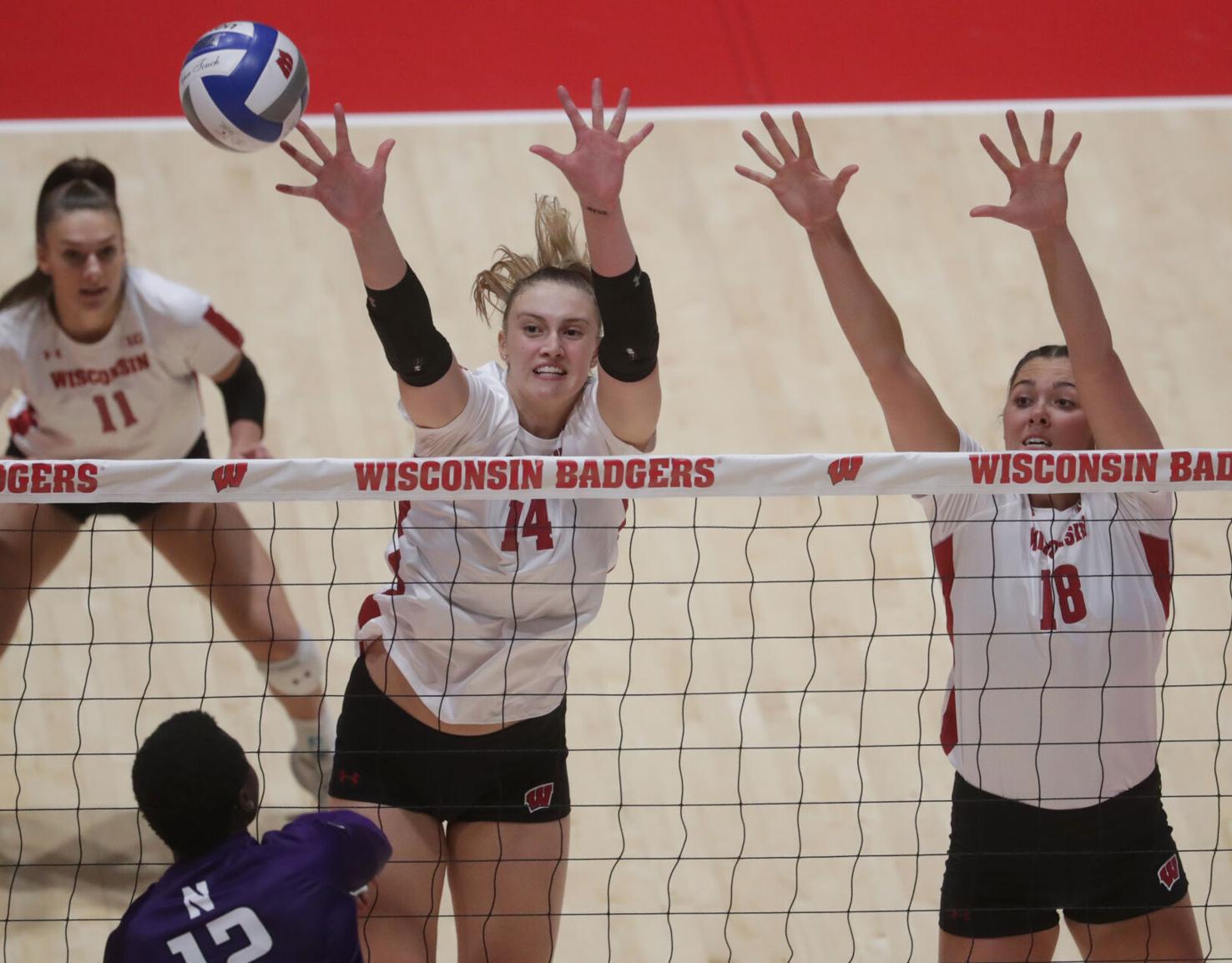 Yes, Julia Orzol is loud when she attacks the ball. No, it's not going ...