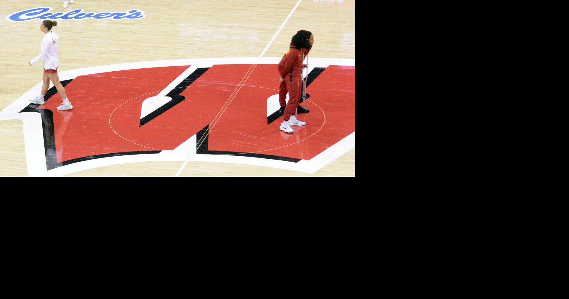 Wisconsin adds Culver's logo to Kohl Center basketball court