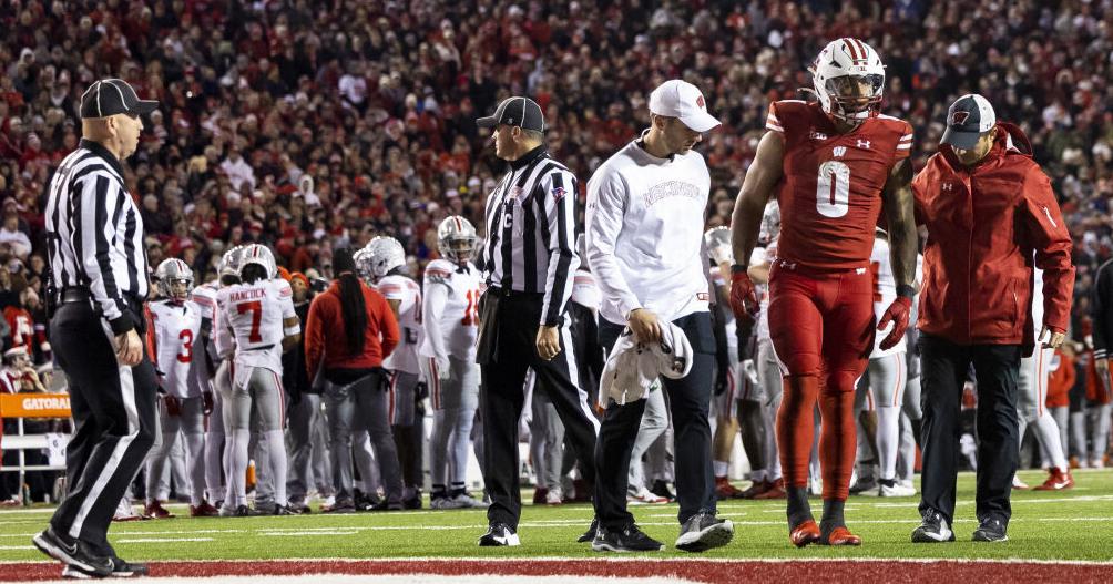 Braelon Allen, Wisconsin football injury updates Ohio State