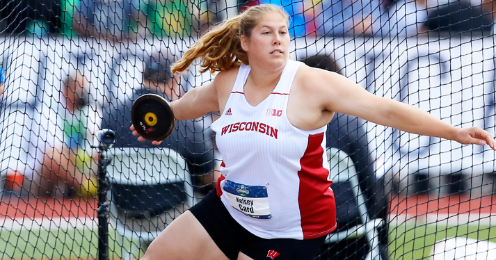 A massive throw by a future Olympian highlights This Week In Badger History