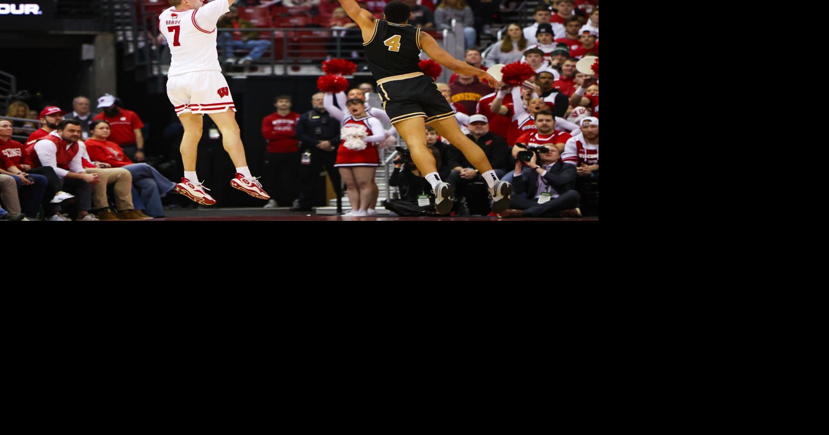Wisconsin men's basketball struggles with 3s vs. top foes