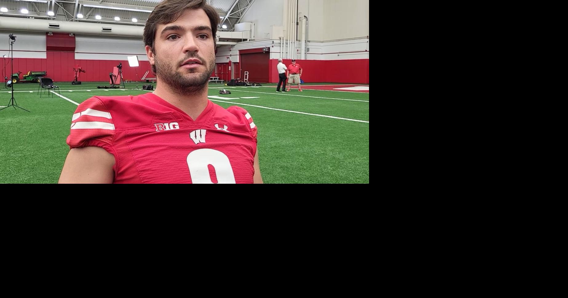 Wisconsin football players get ready for training camp