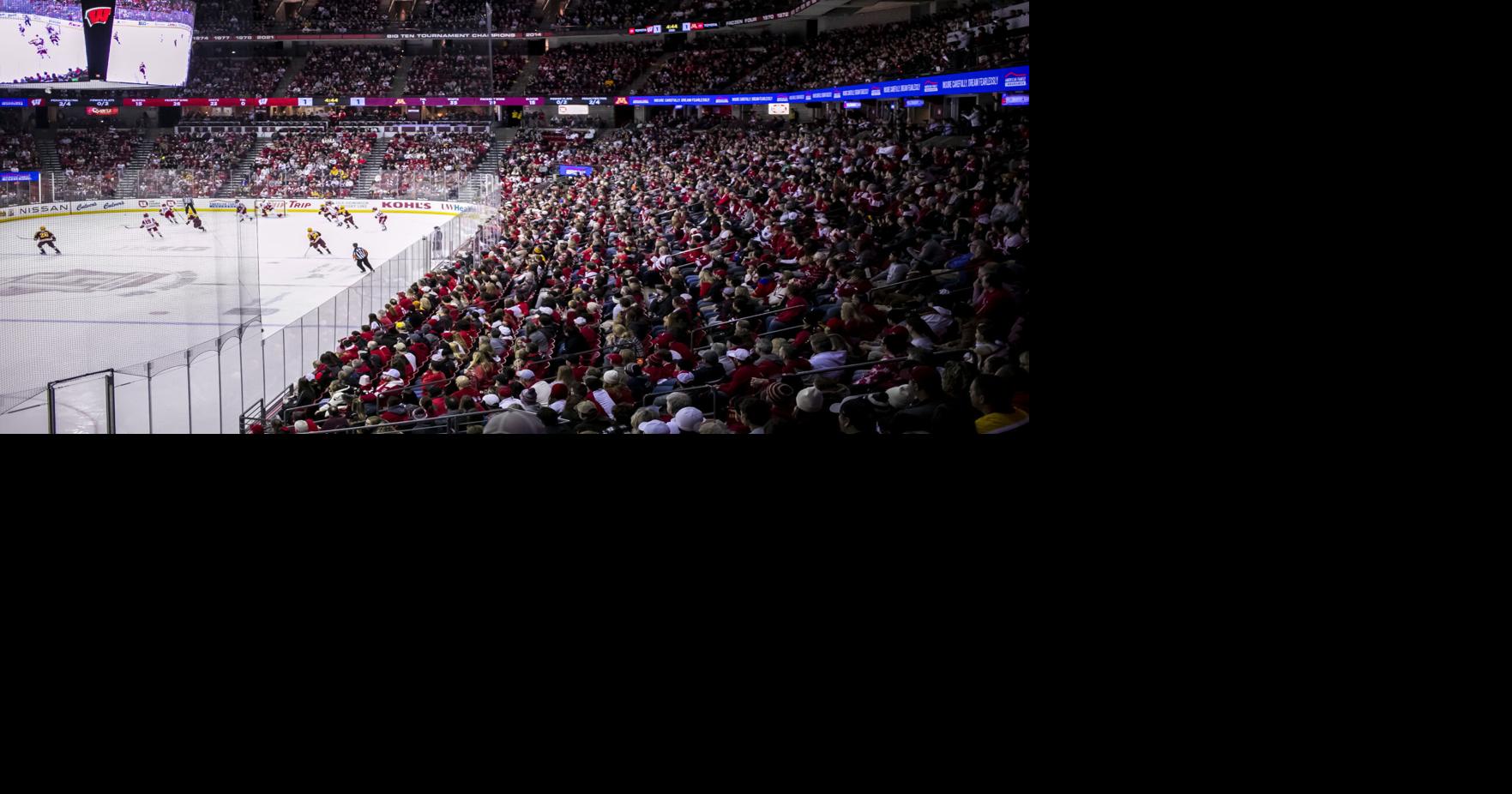 Wisconsin's Kohl Center rink will shrink in 2024 offseason
