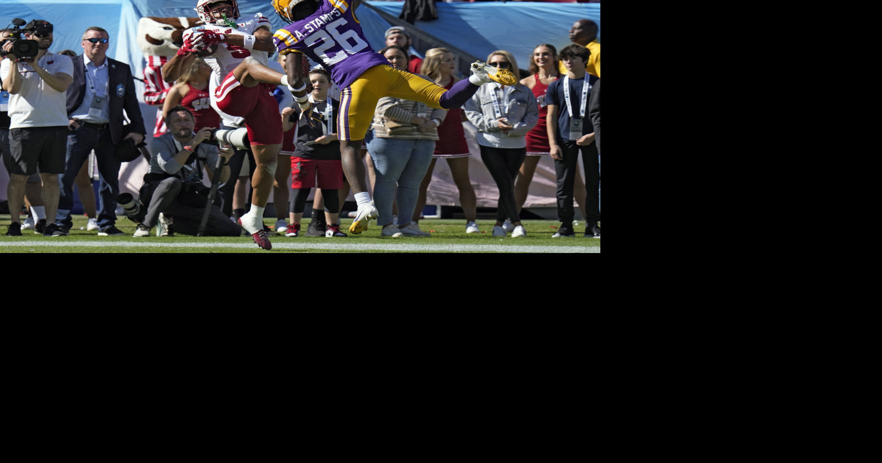 Wisconsin football vs. LSU halftime observations