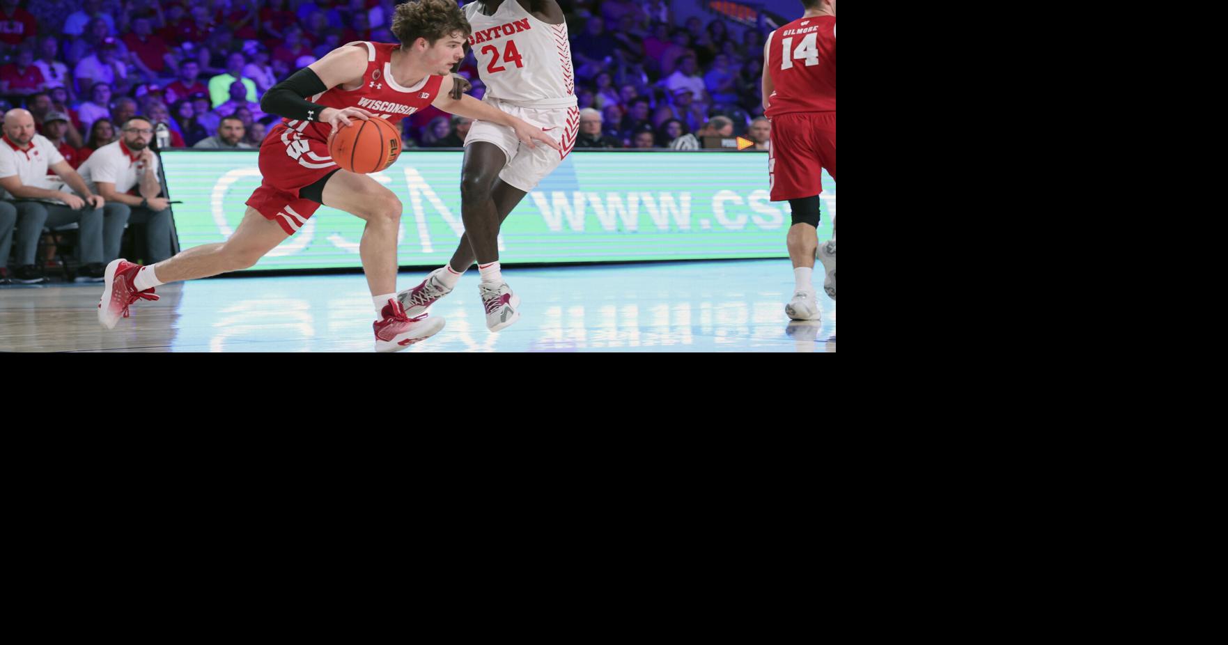 Wisconsin's Max Klesmit glad to be back on court, and the team shares ...