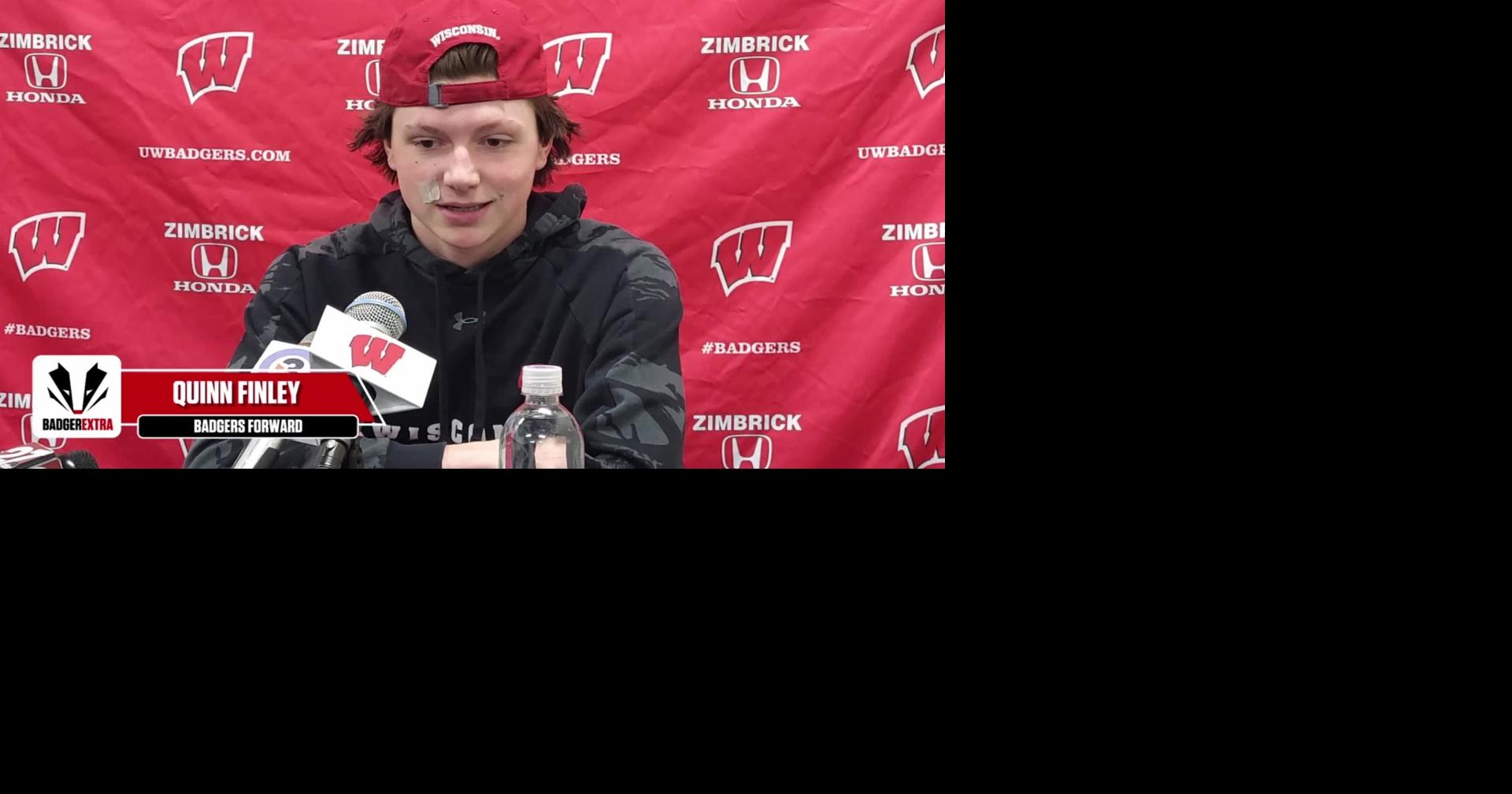 Quinn Finley returns to Wisconsin men's hockey as a gold medalist