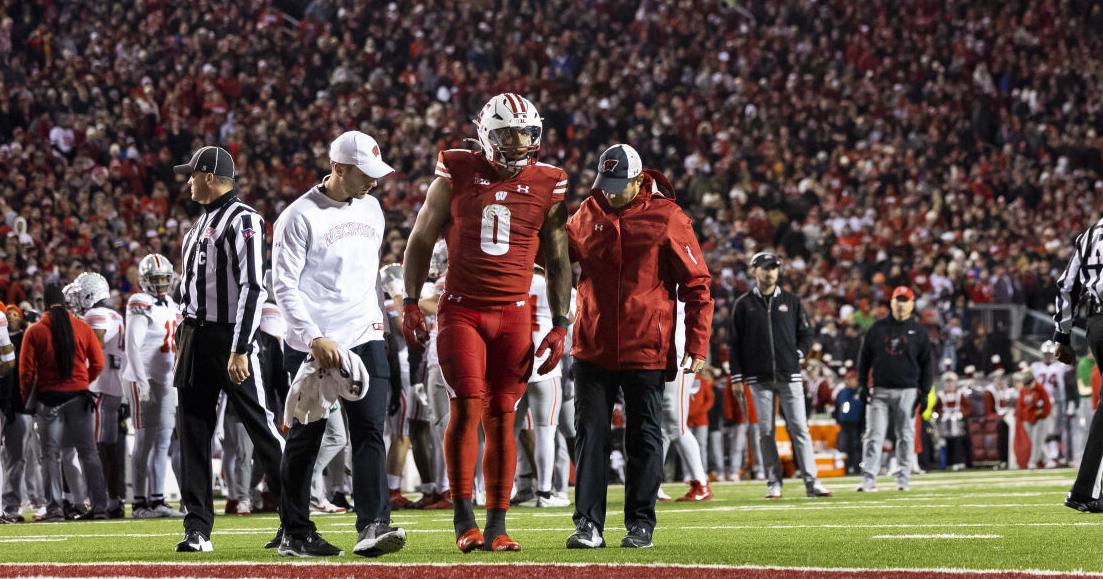 Braelon Allen part of Wisconsin football's injury report