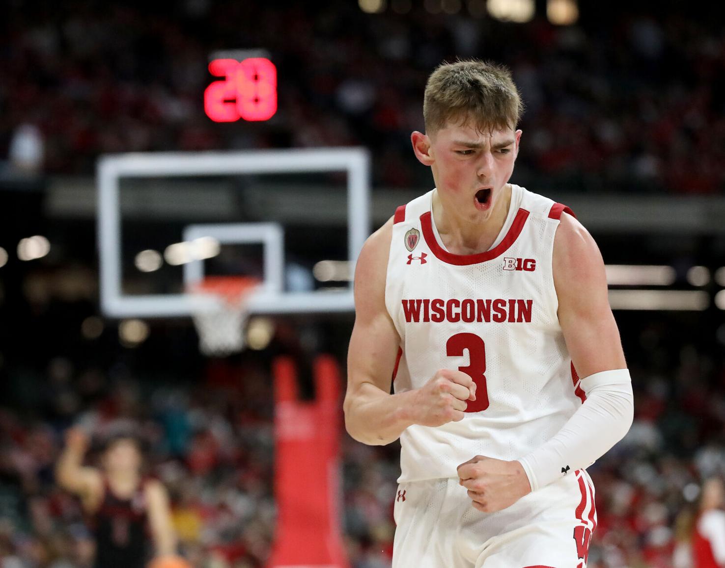 Photos: Freshman Connor Essegian is off to a strong start for Wisconsin