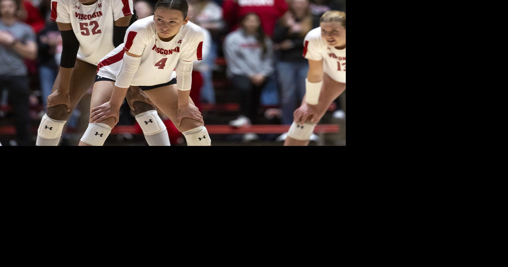 Wisconsin volleyball's Carly Anderson enjoys spring debut