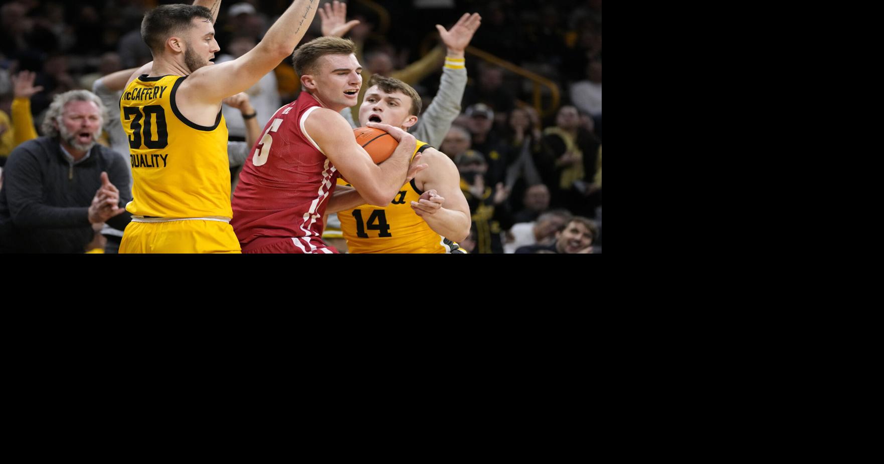 Photos: Wisconsin visits Iowa in men's basketball action