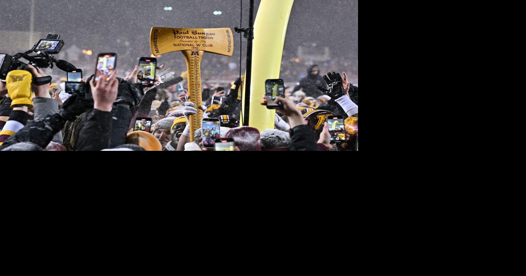 Wisconsin loses at Minnesota in battle for Paul Bunyan’s Axe