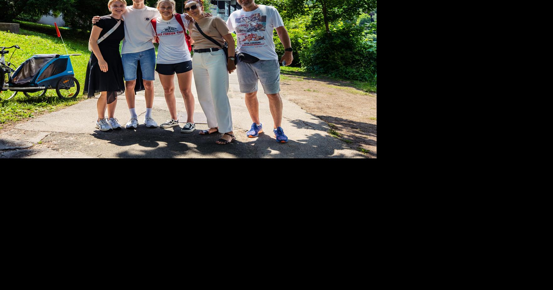 Julia Orzol's worlds collide on Wisconsin volleyball trip