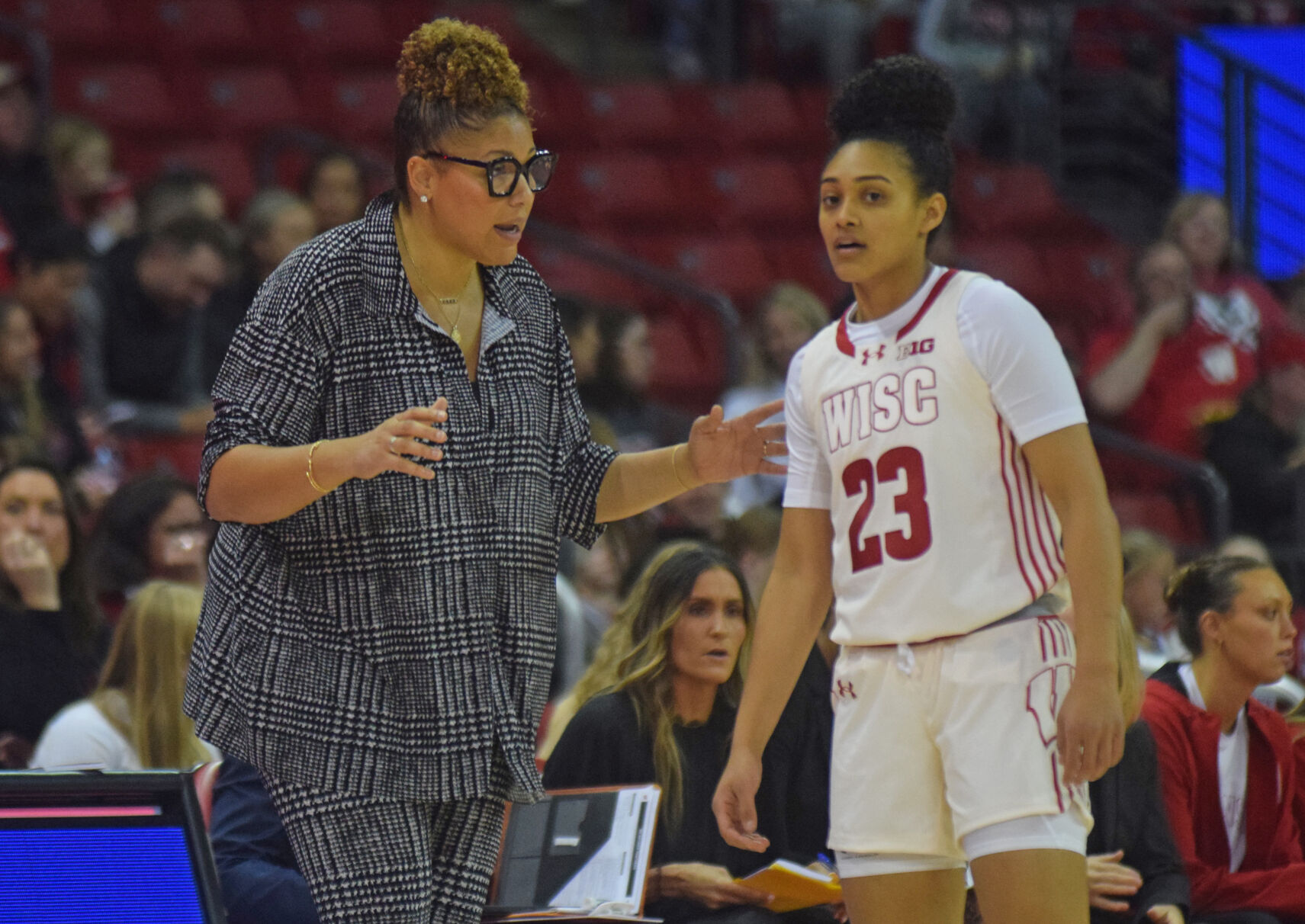 Wisconsin Coach Marisa Moseley