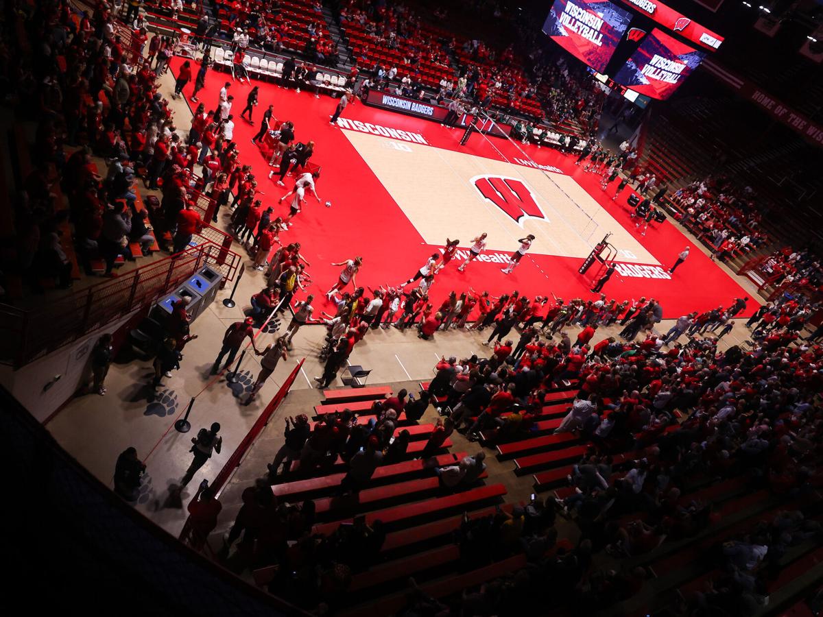 Wisconsin volleyball at UW Field House