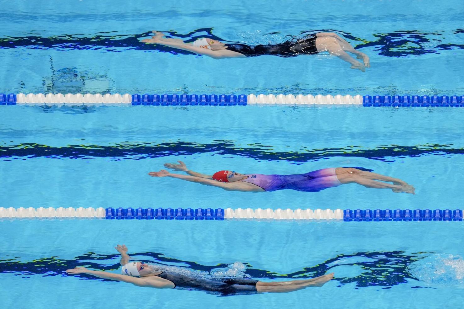Photos: Wisconsin's Phoebe Bacon competes at USA Swimming Olympic Trials