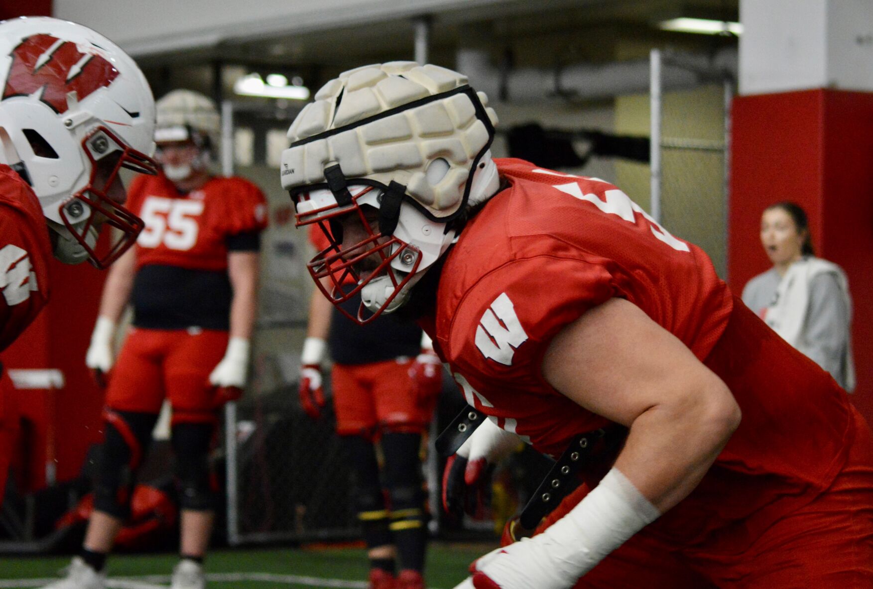 Wisconsin football: Takeaways from OL coach AJ Blazek