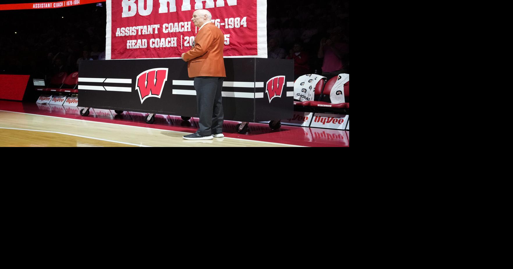 Bo Ryan banner raised by Wisconsin men's basketball
