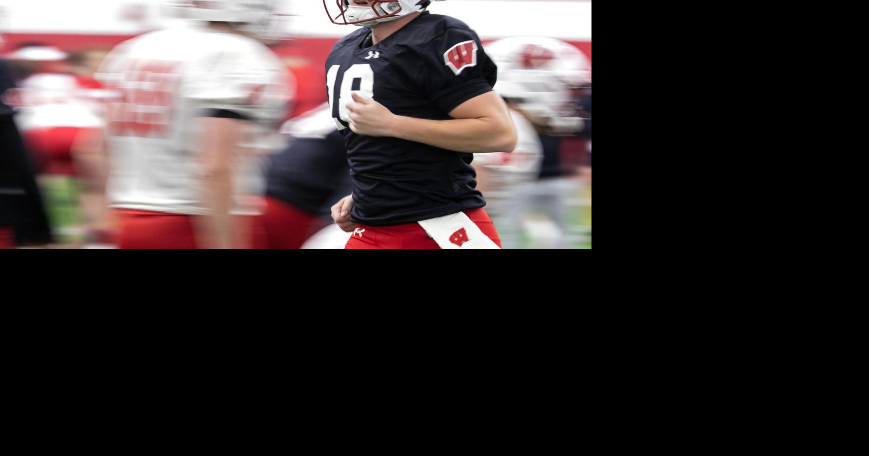 Every answer Wisconsin quarterback Braedyn Locke gave during open media ...