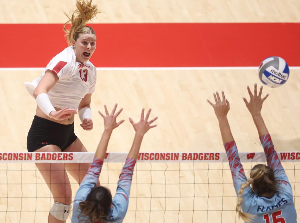 A peek inside Sarah Franklin's volleyball career at Wisconsin