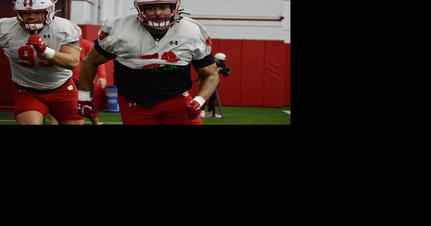 Photos: Badgers participate in second Wisconsin football spring practice
