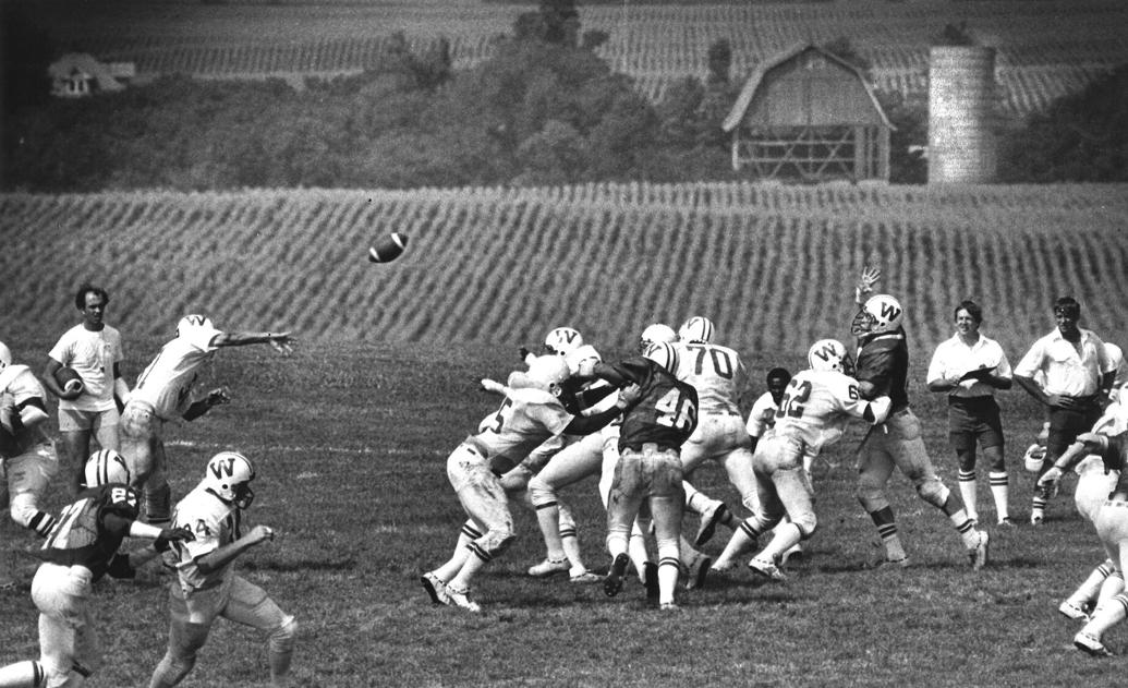 Throwback gallery: A look at Wisconsin football training camps under ...