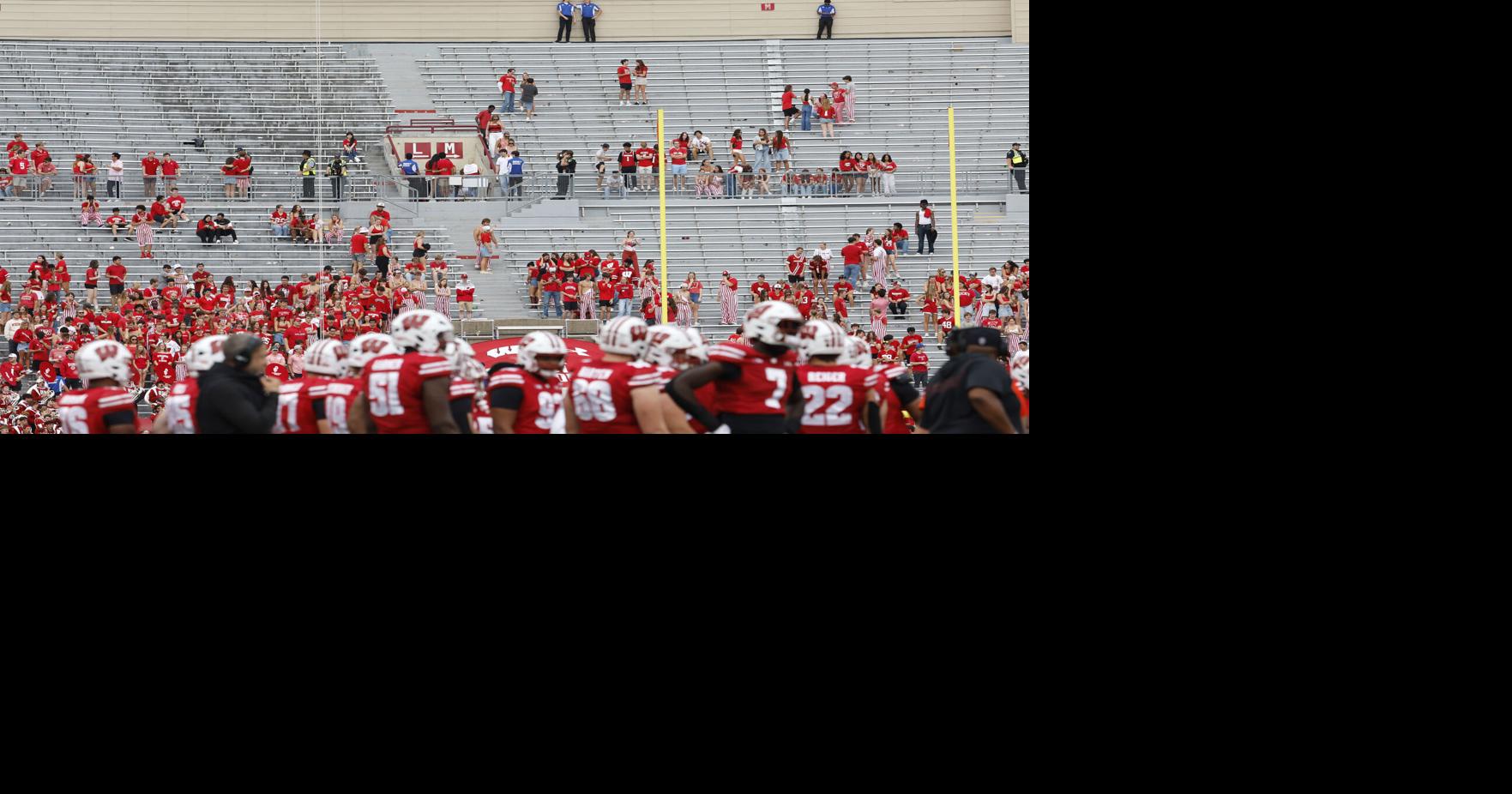 Crowd sizes have fallen for Wisconsin football home games