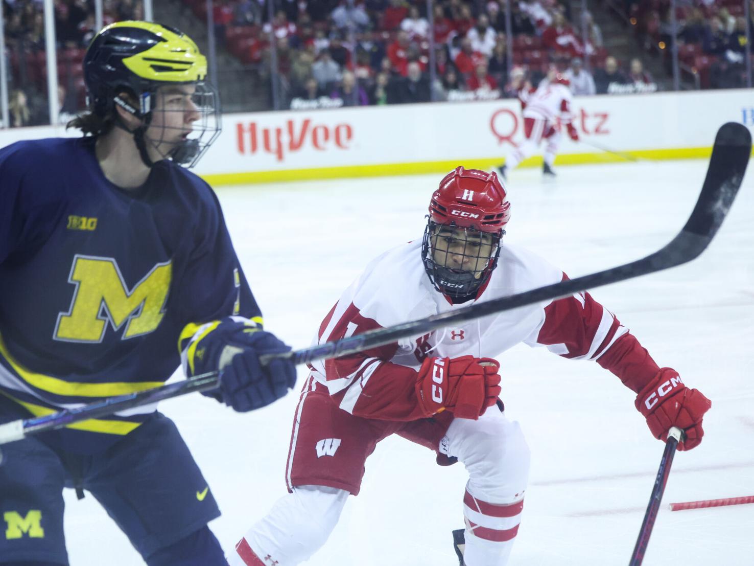 Wisconsin men's hockey rallies to beat No. 10 Michigan