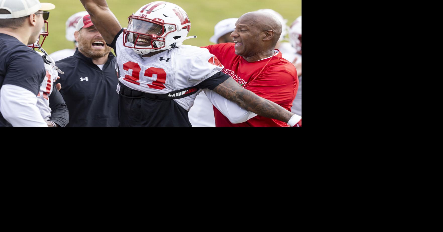 Photos: Wisconsin football's first fall camp practice at UW-Platteville