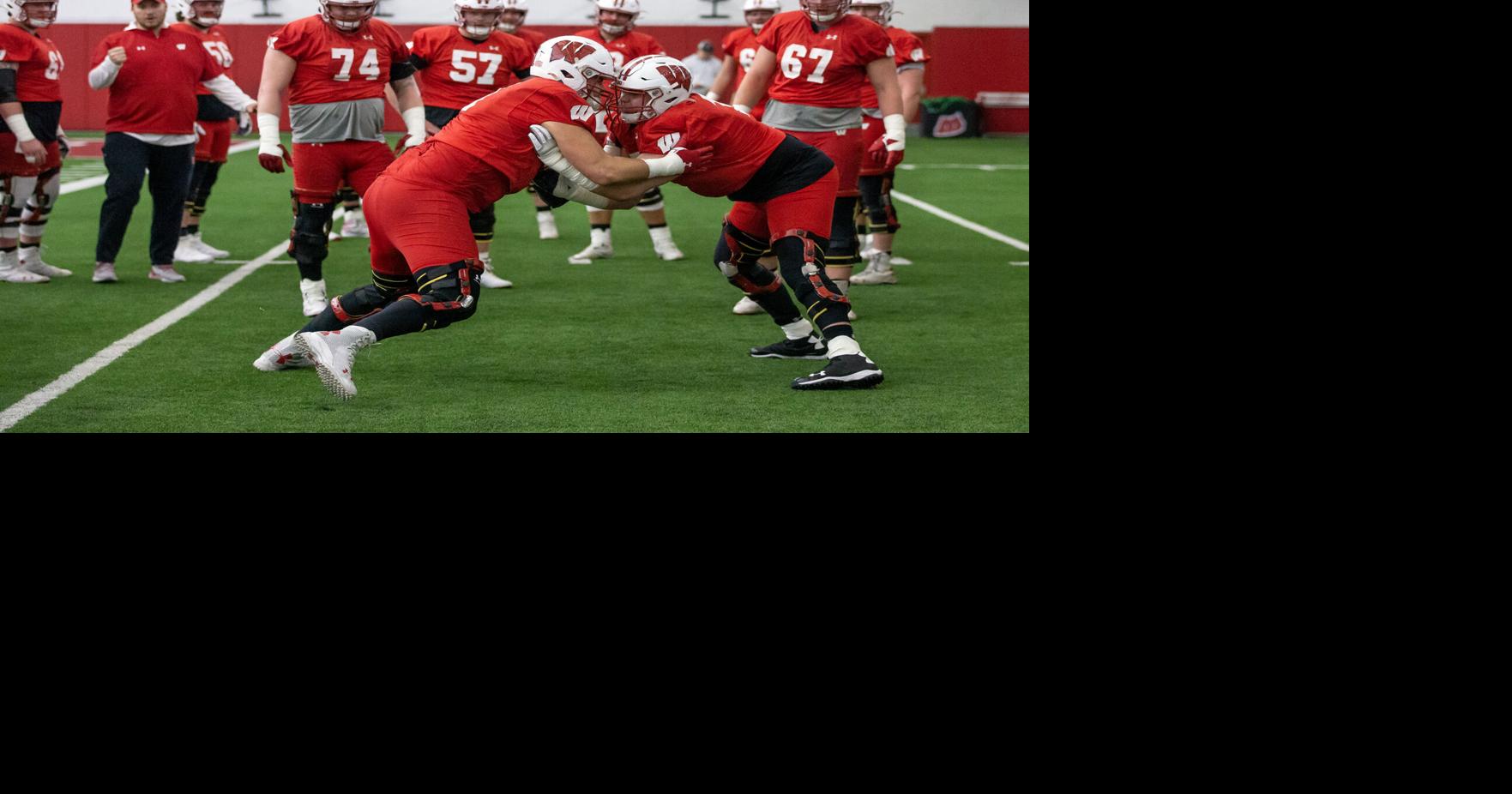 Wisconsin football players excited for camp on the road