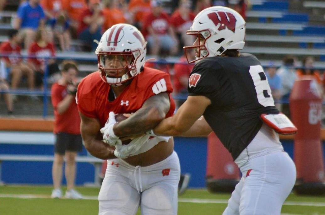 Photos: Wisconsin football holds final preseason practice at UW-Platteville