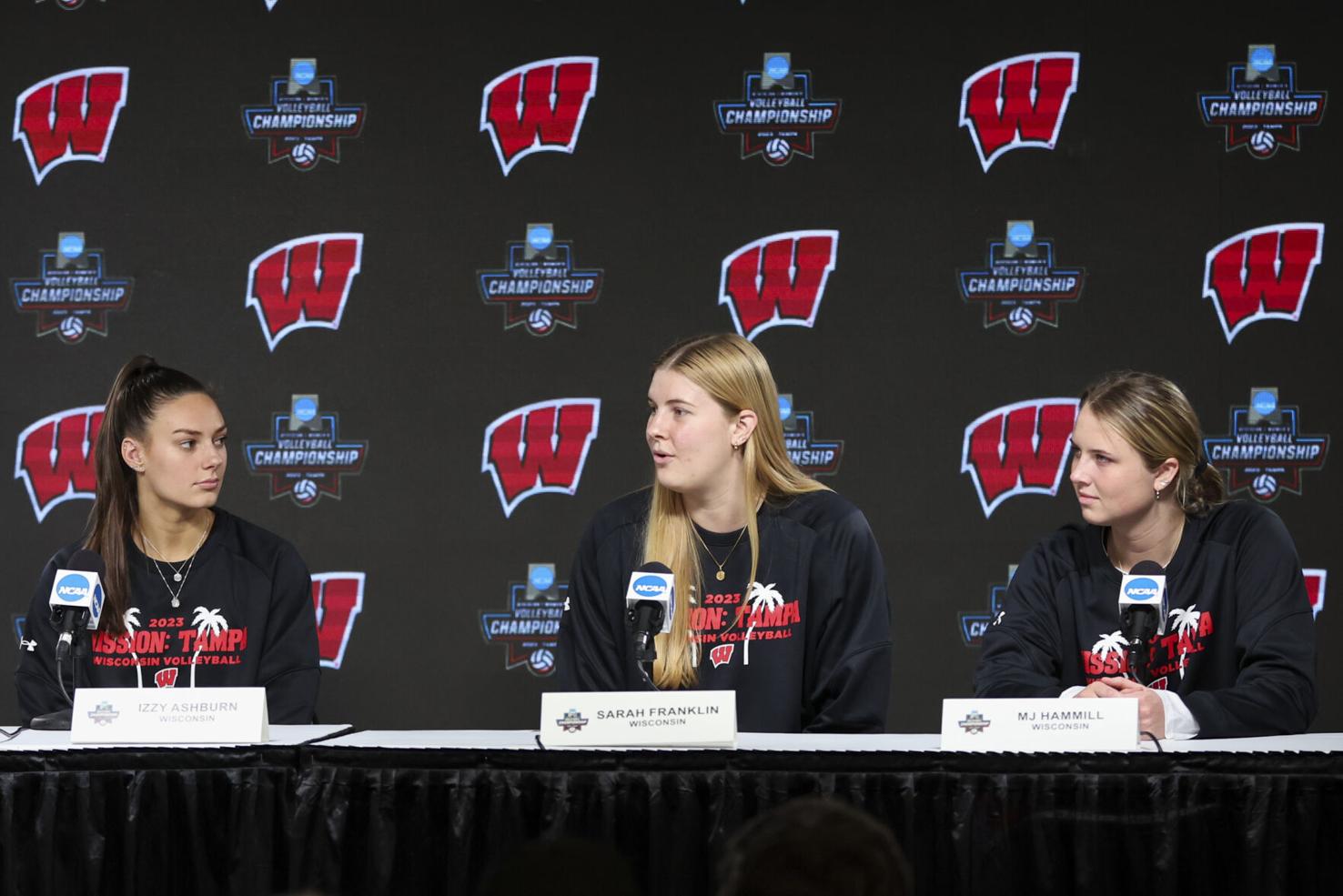 Photos: Inside Wisconsin volleyball's practice at the Final Four