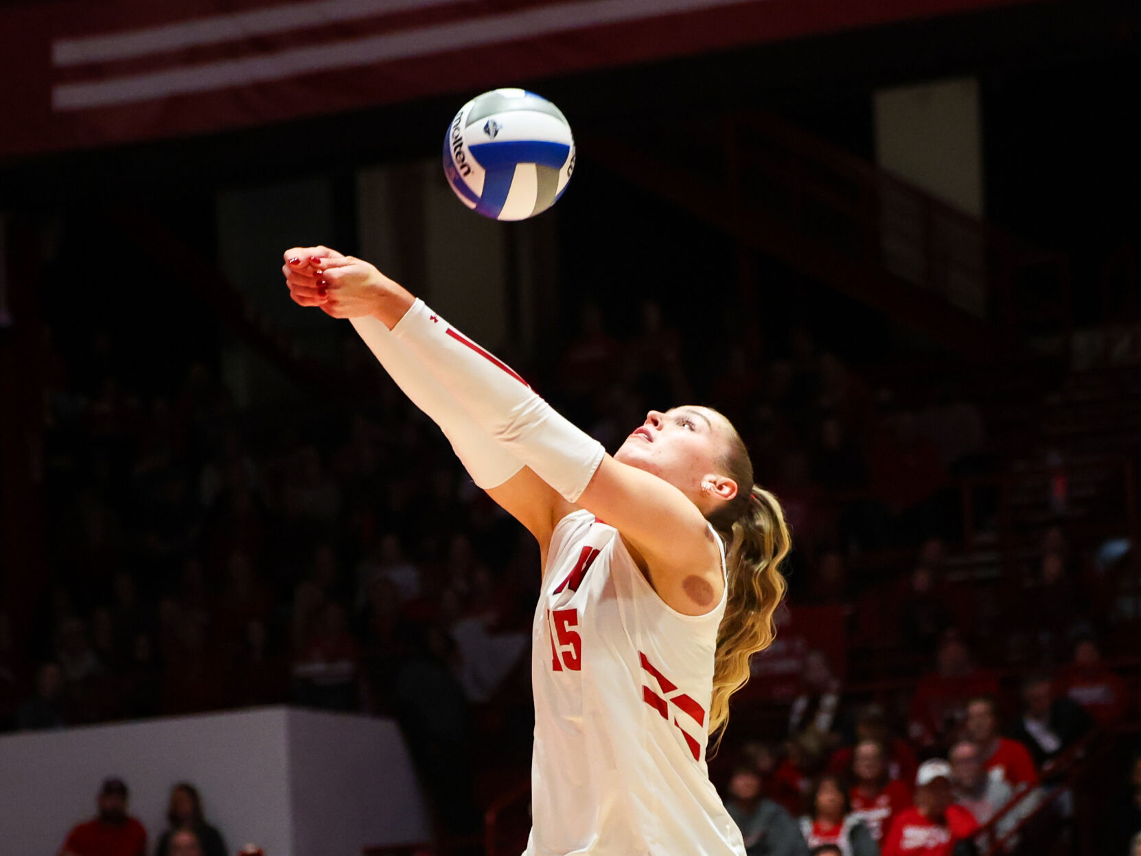 Photos: Mimi Colyer in action with Wisconsin volleyball