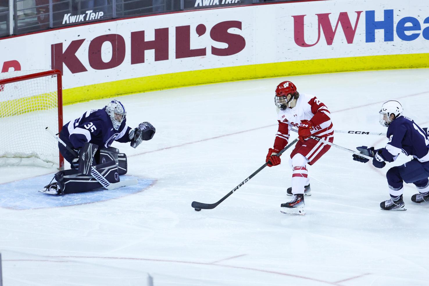 Photos: Wisconsin men's hockey battles Penn State