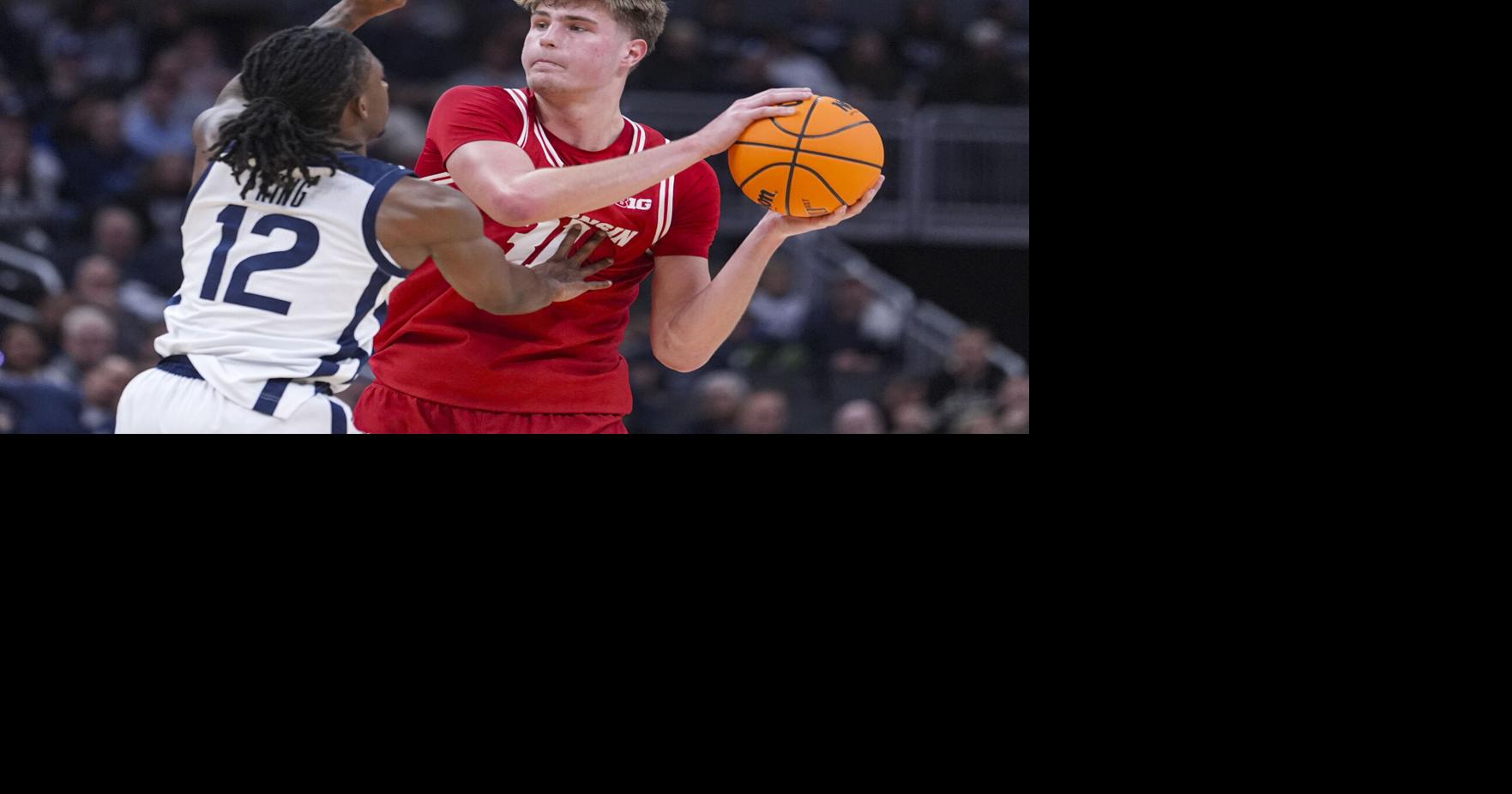 Wisconsin Badgers basketball score at Butler