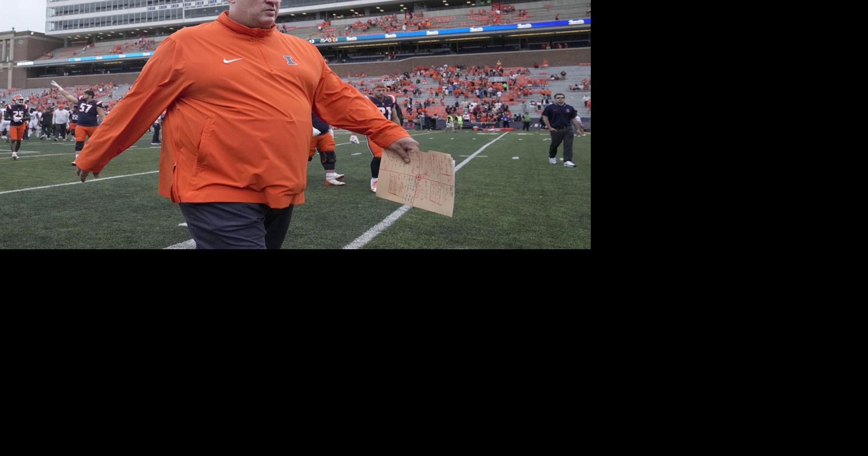 Wisconsin football at Illinois live updates, score