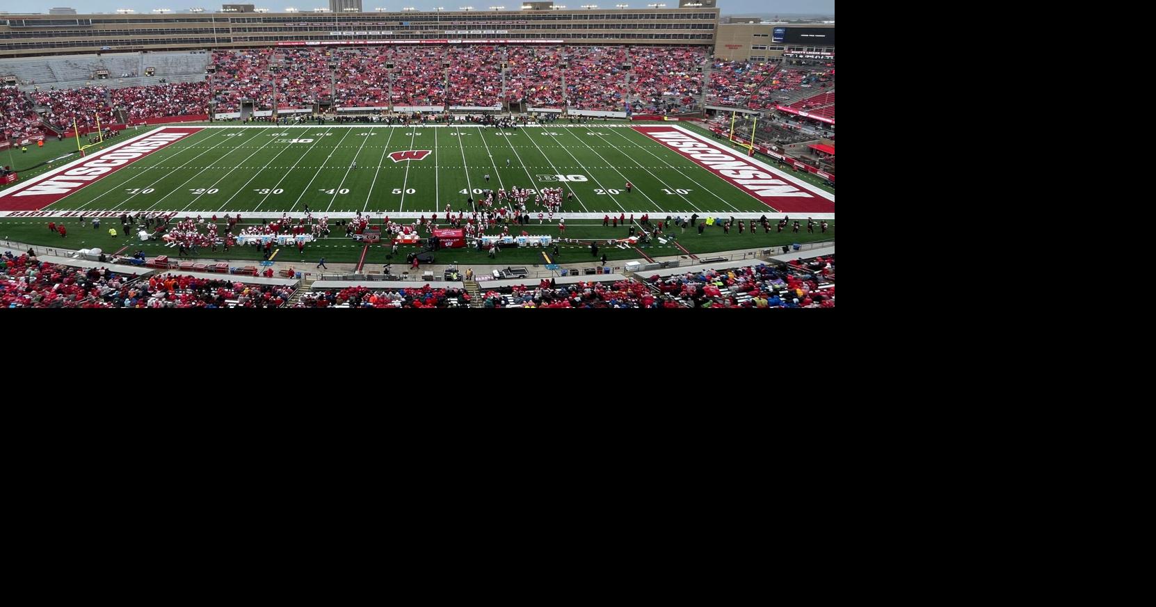 Halftime observations: Wisconsin’s running game steamrolls Maryland to ...