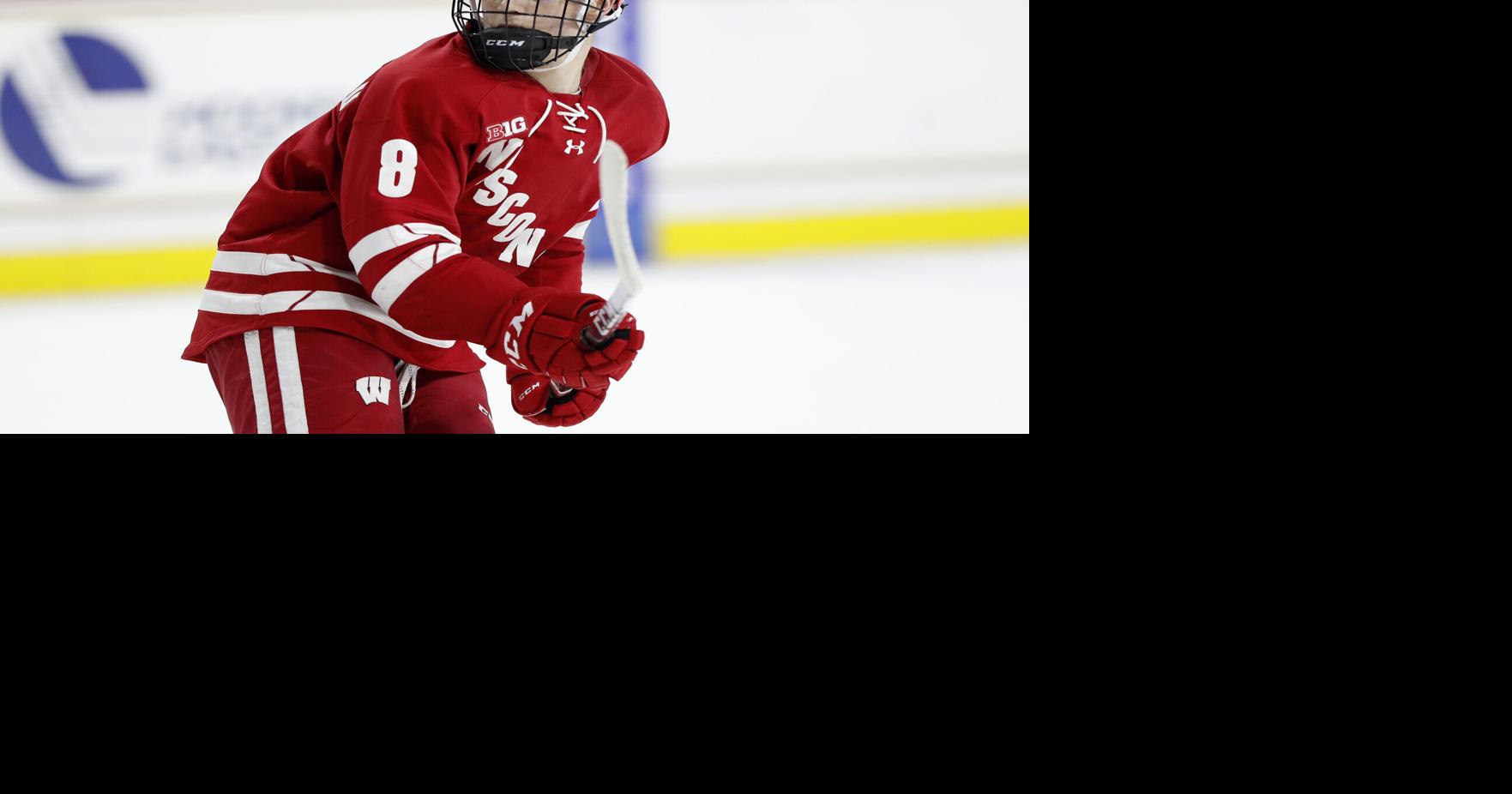 Photos: Cole Caufield's career with the Wisconsin Badgers