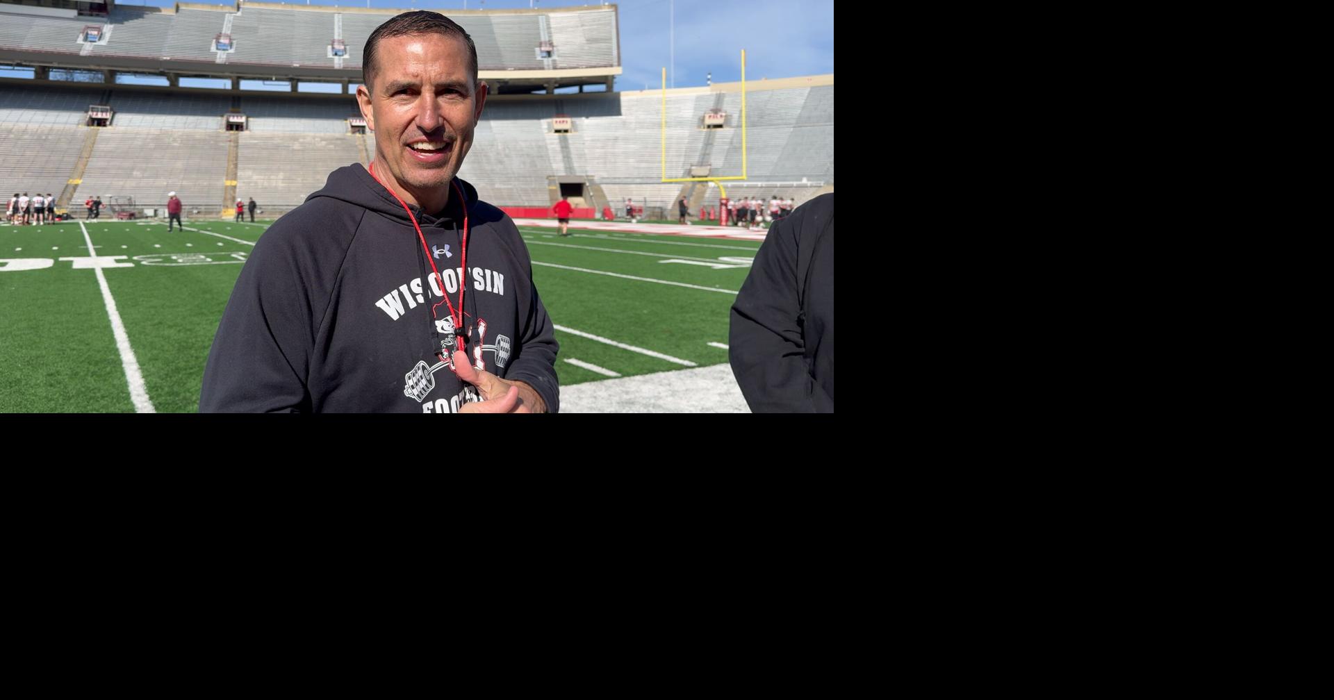 What Luke Fickell said after Wisconsin spring practice No. 1